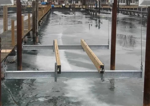 Galvanized Cradle Beams – Lunmar Boat Lifts
