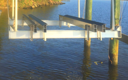 Aluminum Cradle Beams – Lunmar Boat Lifts