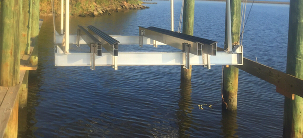 Aluminum Bunks – Lunmar Boat Lifts